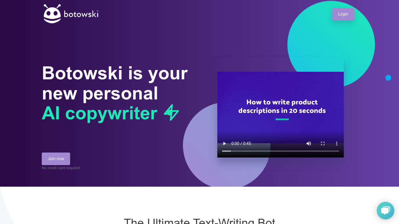 Botowski Demo | your new personal AI copywriter - AI Demos Botowski Demo | your new personal AI copywriter - AI Demos