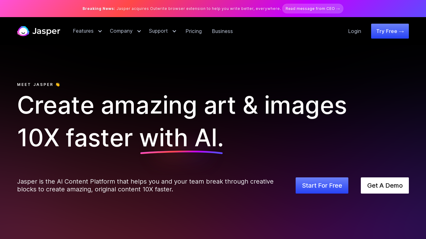 Jasper Demo | The Future of Content Writing is Here